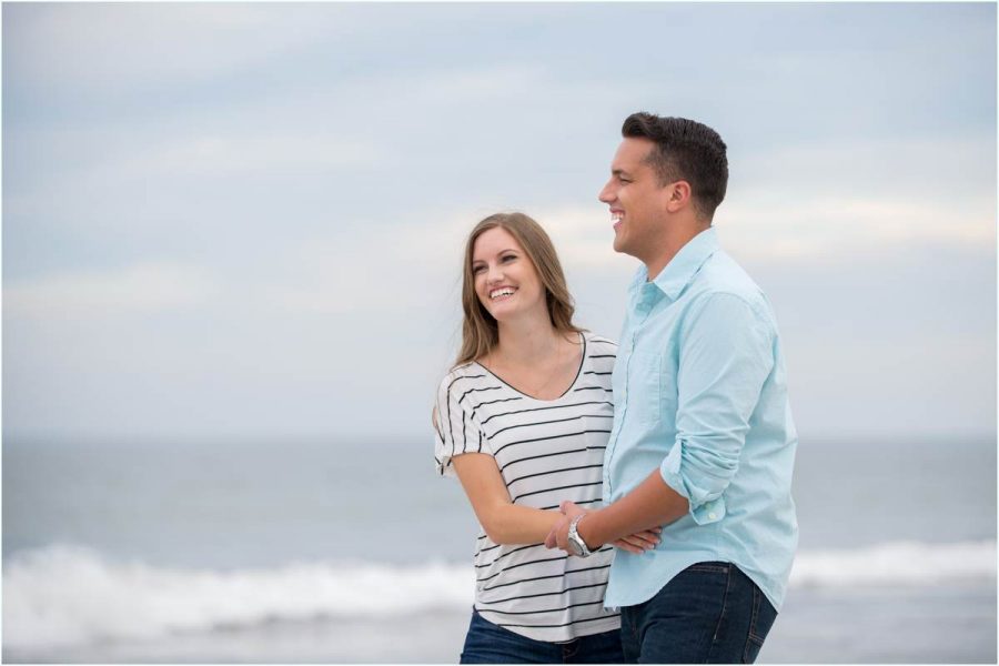 Wallis Sands Beach Engagement Photos | New England Wedding Photographer