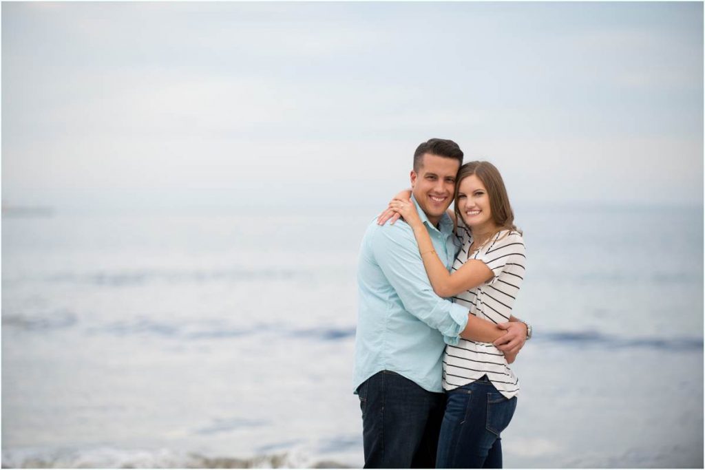 Wallis Sands Beach Engagement Photos | New England Wedding Photographer